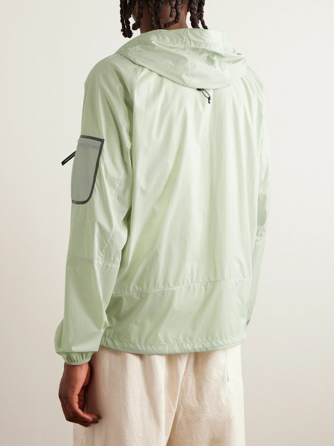 thisisneverthat - Logo-Embroidered Pertex® Quantum Air Hooded Jacket ...