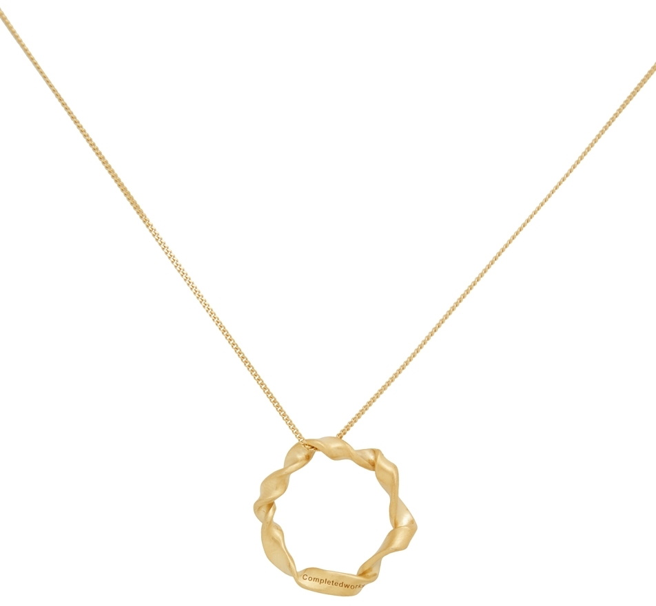Completedworks Gold Flux Necklace Completedworks