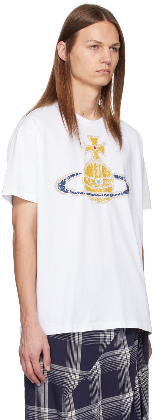 Vivienne Westwood White Time Machine Classic T-Shirt Vivienne Westwood