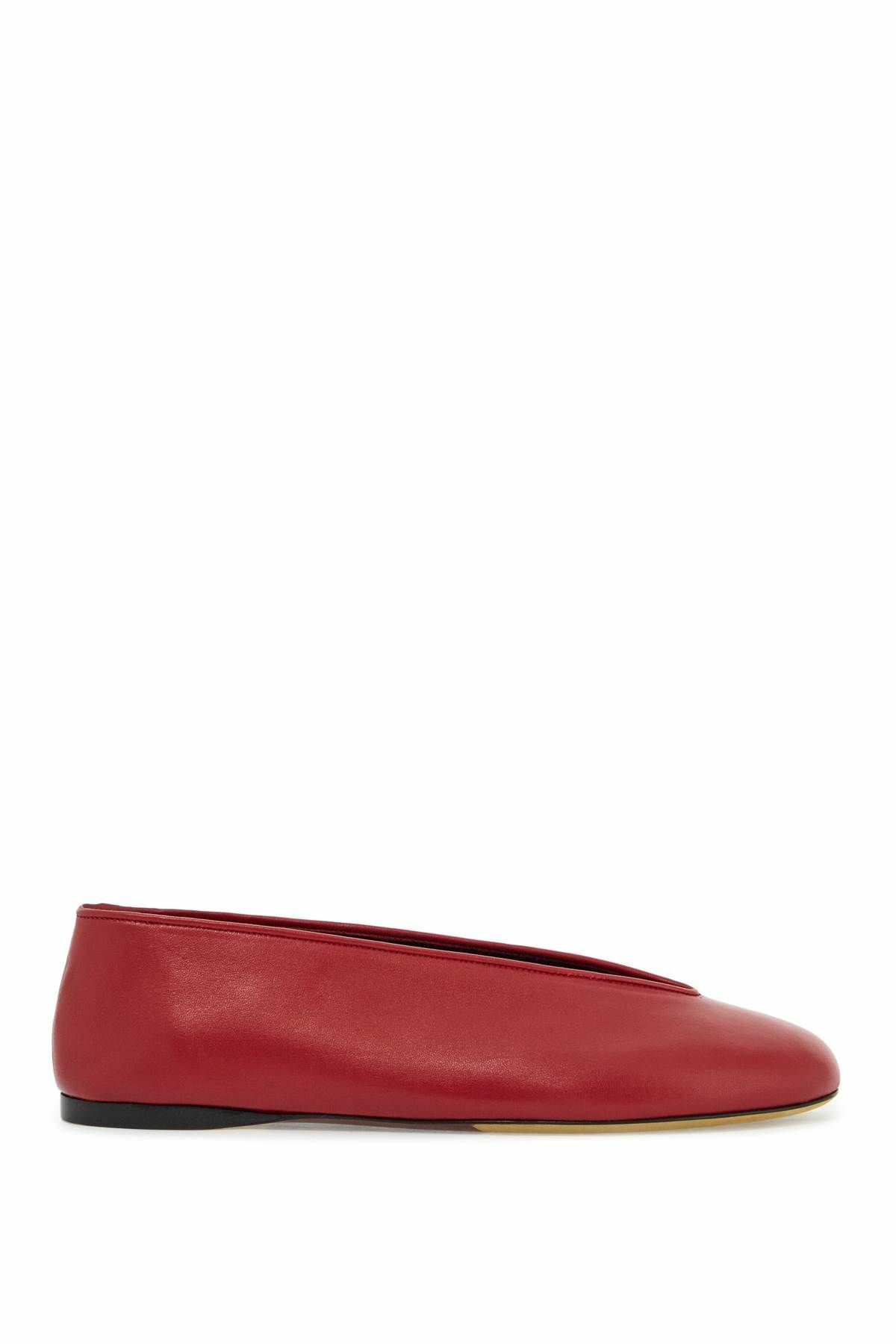 MOSCHINO nappa leather duck baller Red Moschino