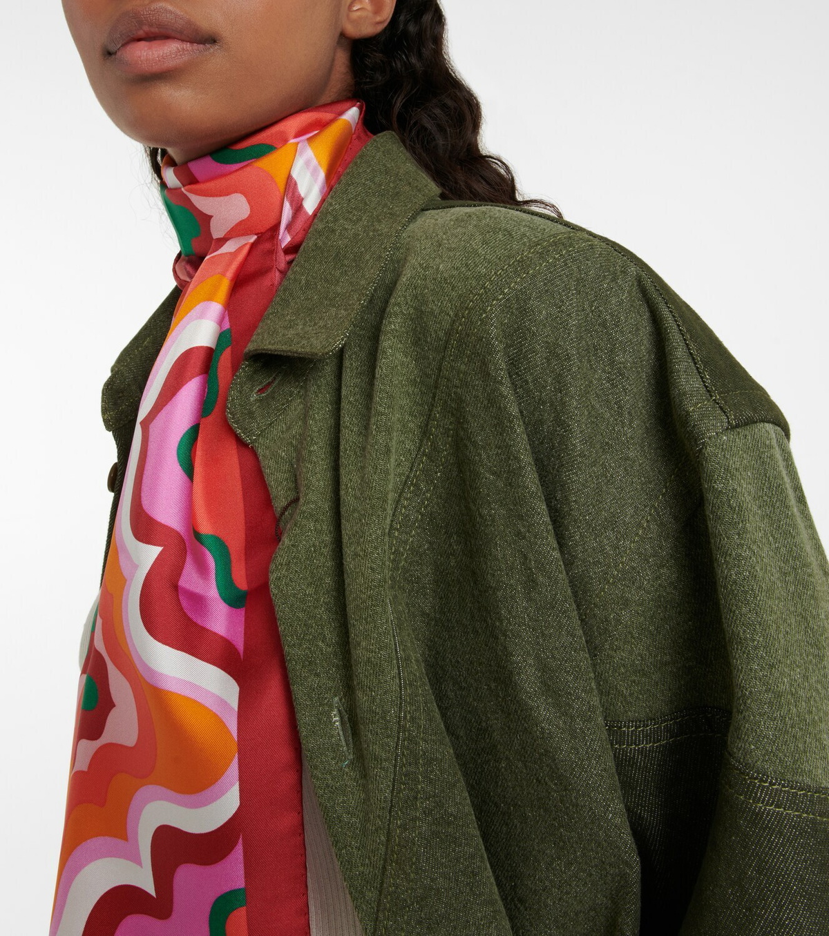 Etro - Printed silk scarf Etro