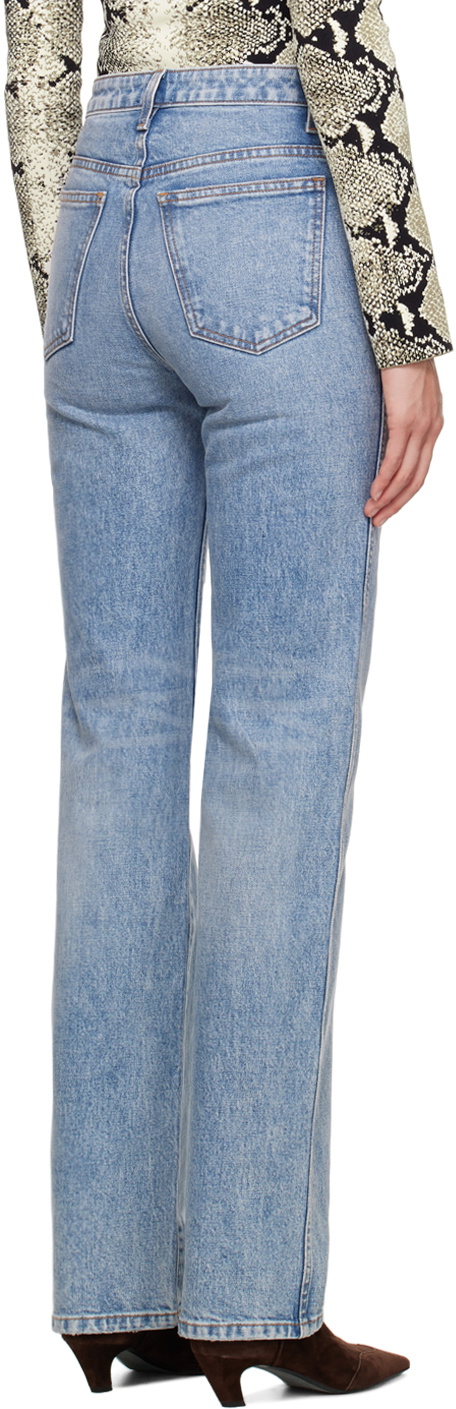 KHAITE Blue 'The Danielle' Jeans Khaite