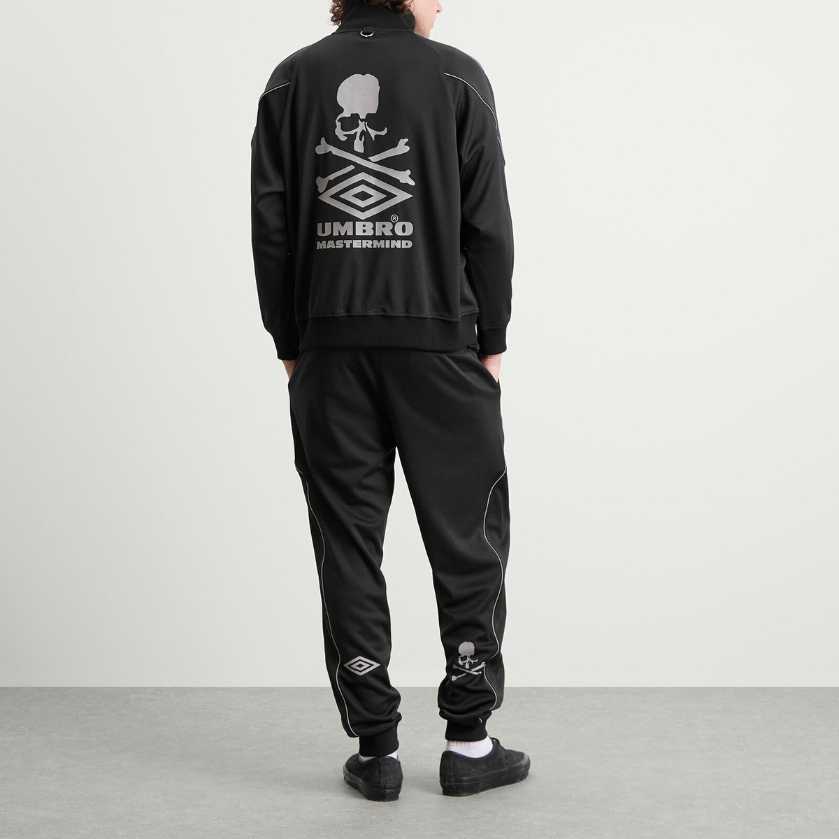 MASTERMIND WORLD Men's x Umbro Track Jacket in Black MASTERMIND WORLD