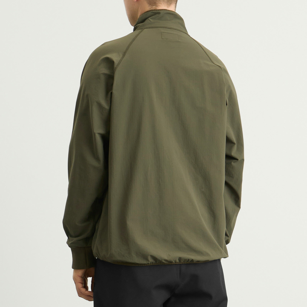 Beams Plus Men's Jersey Back Fleece Jacket in Olive Beams Plus