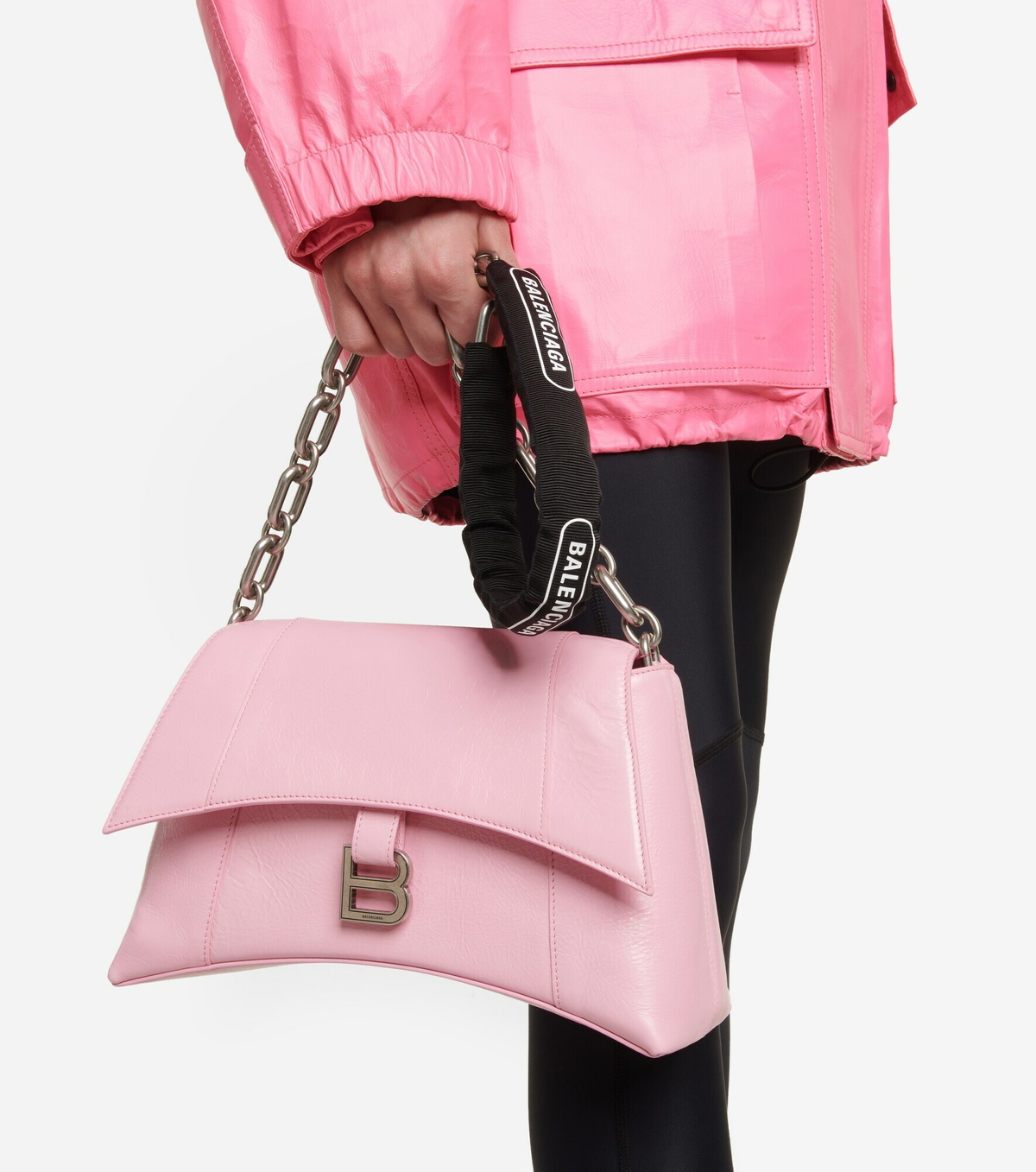 Balenciaga - Downtown Small leather shoulder bag Balenciaga