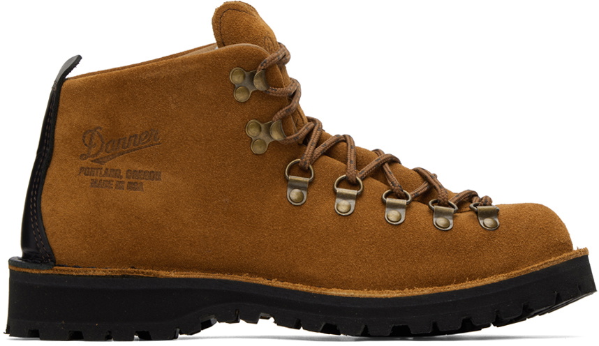 Danner Tan Mountain Light Boots Danner