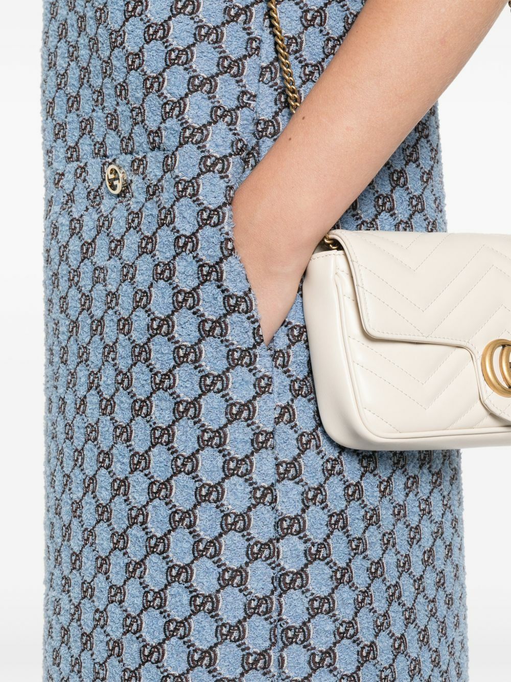 Gucci GG Shadow Bouclé Mini Dress Gucci
