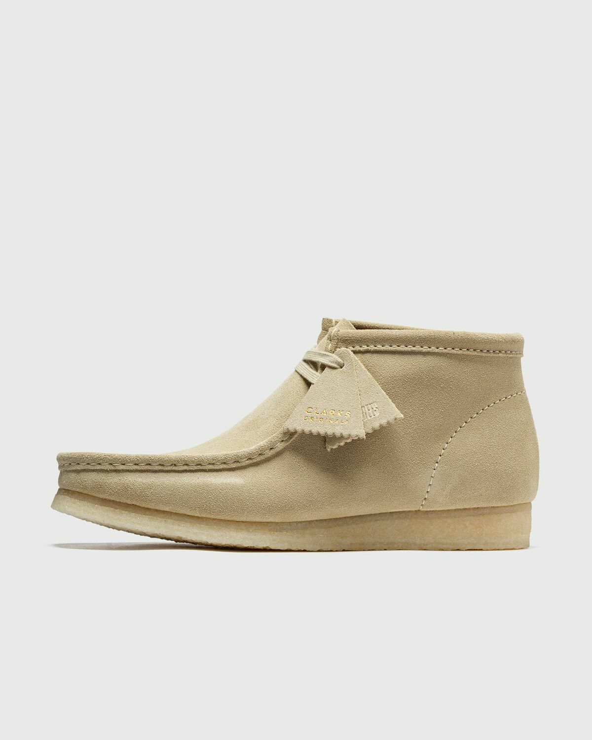 Clarks Originals Wallabee Boot Beige Boots Clarks Originals