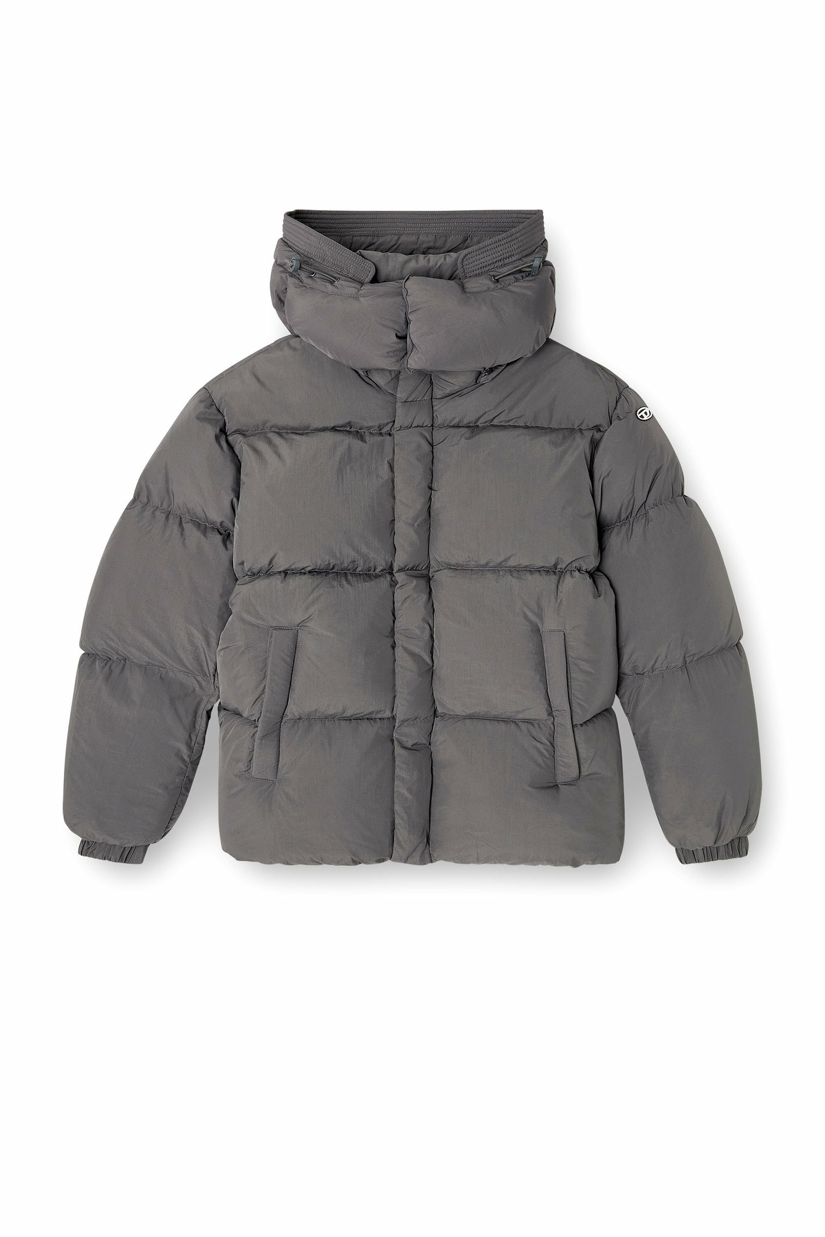 Diesel Down jacket in recycled nylon taslan - Winter Jackets Mens in ...