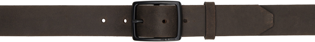 rag & bone Brown Rugged Belt Rag and Bone