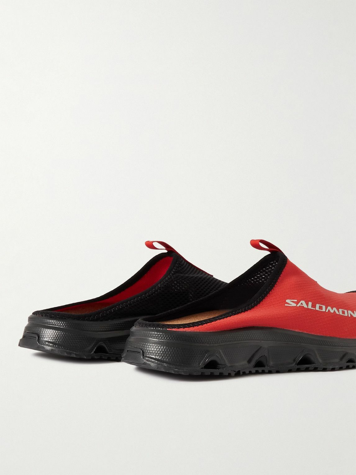 Salomon - RX Slide 3.0 Ripstop and Mesh Slip-On Sneakers - Red Salomon