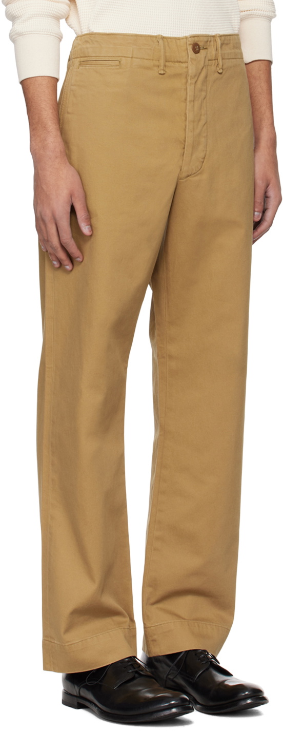 RRL Khaki Field Trousers RRL