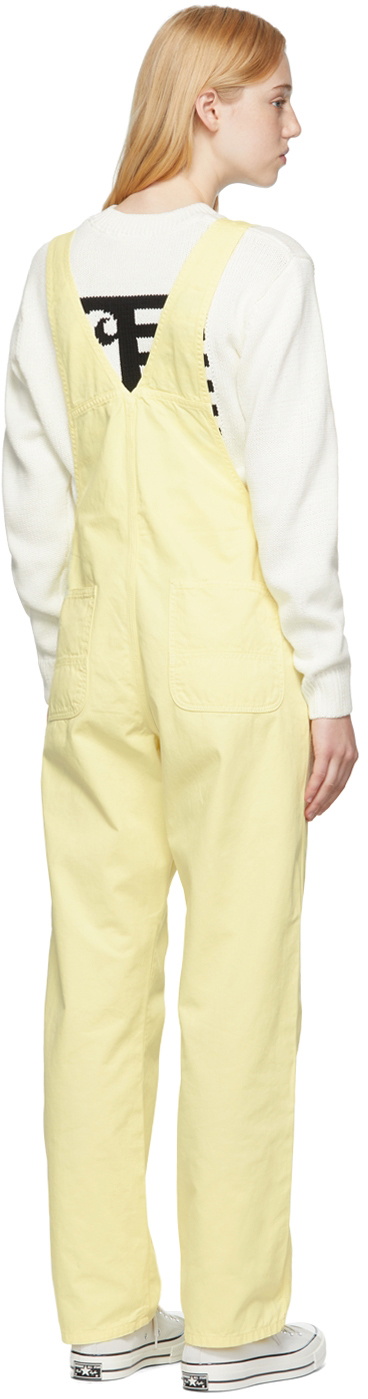 Carhartt Work In Progress Yellow Cotton Overalls Carhartt WIP