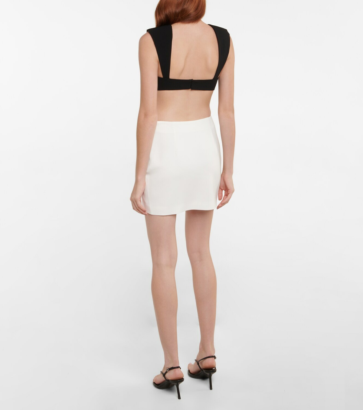 Mônot Asymmetric cutout miniskirt Monot