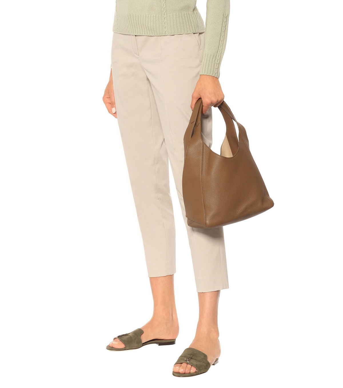 Loro Piana - Leather shoulder bag Loro Piana