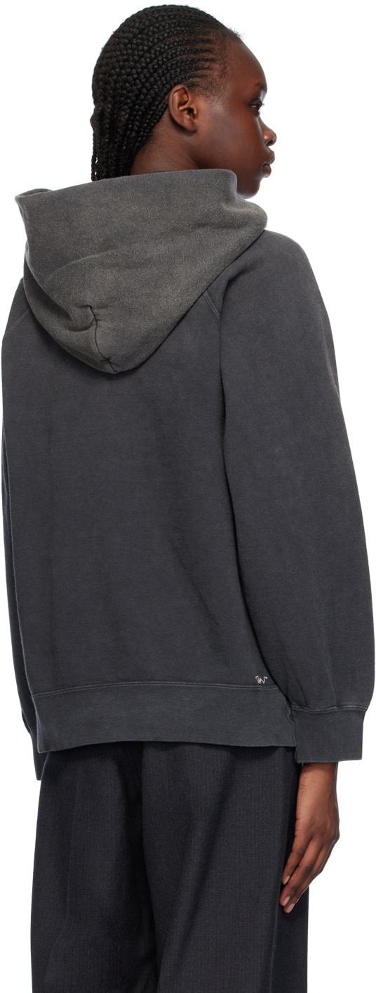 visvim Gray Raglan Hoodie Visvim