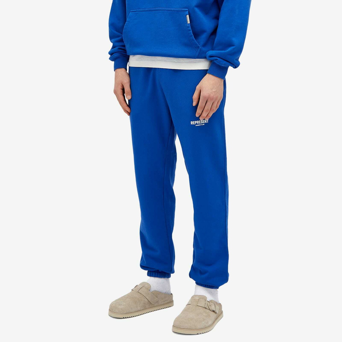 Represent Men's Owners Club Sweatpant in Cobalt Blue Represent