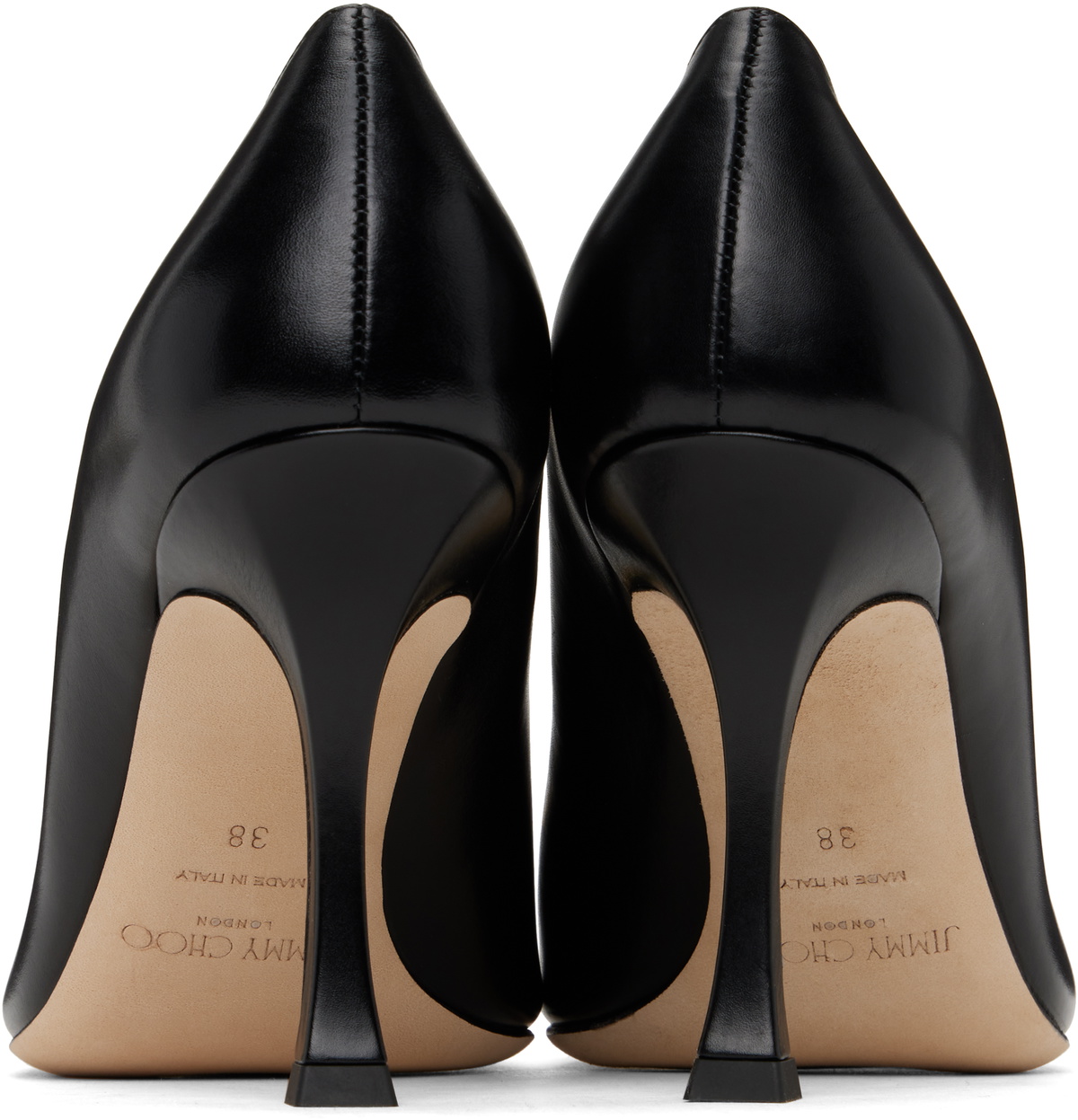 Jimmy Choo Black Ryker 90 Heels Jimmy Choo