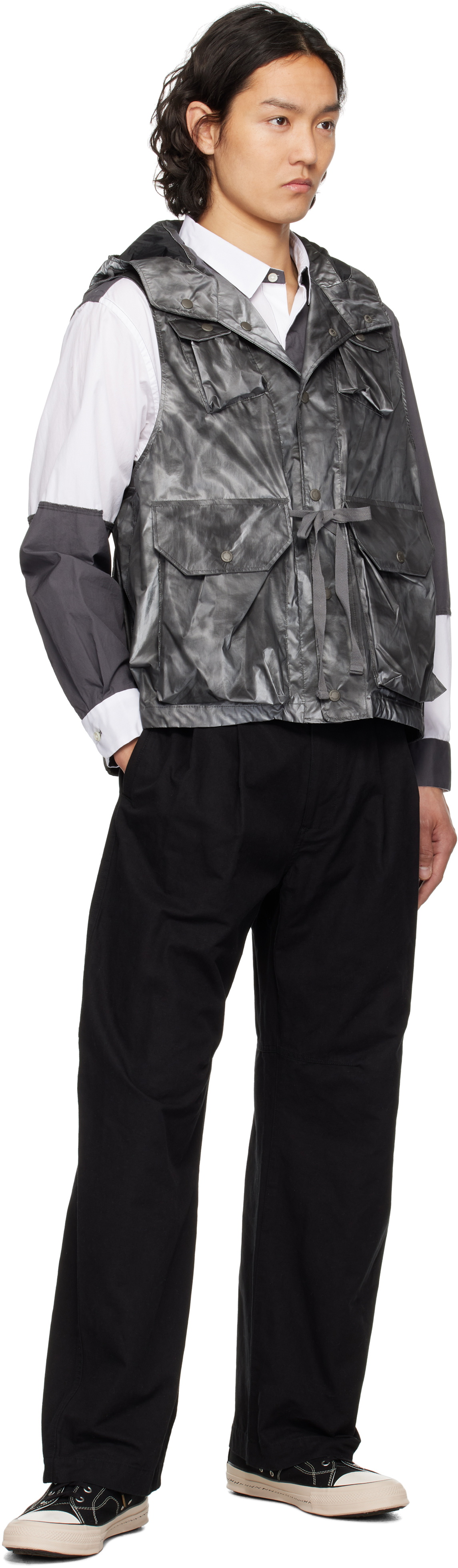 Engineered Garments Gray Field Vest Engineered Garments