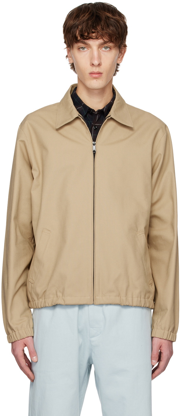 Whim Golf Khaki Club Bomber Jacket