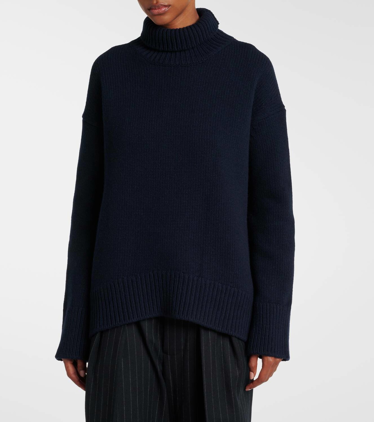 Plan C Wool and cashmere turtleneck sweater Plan C