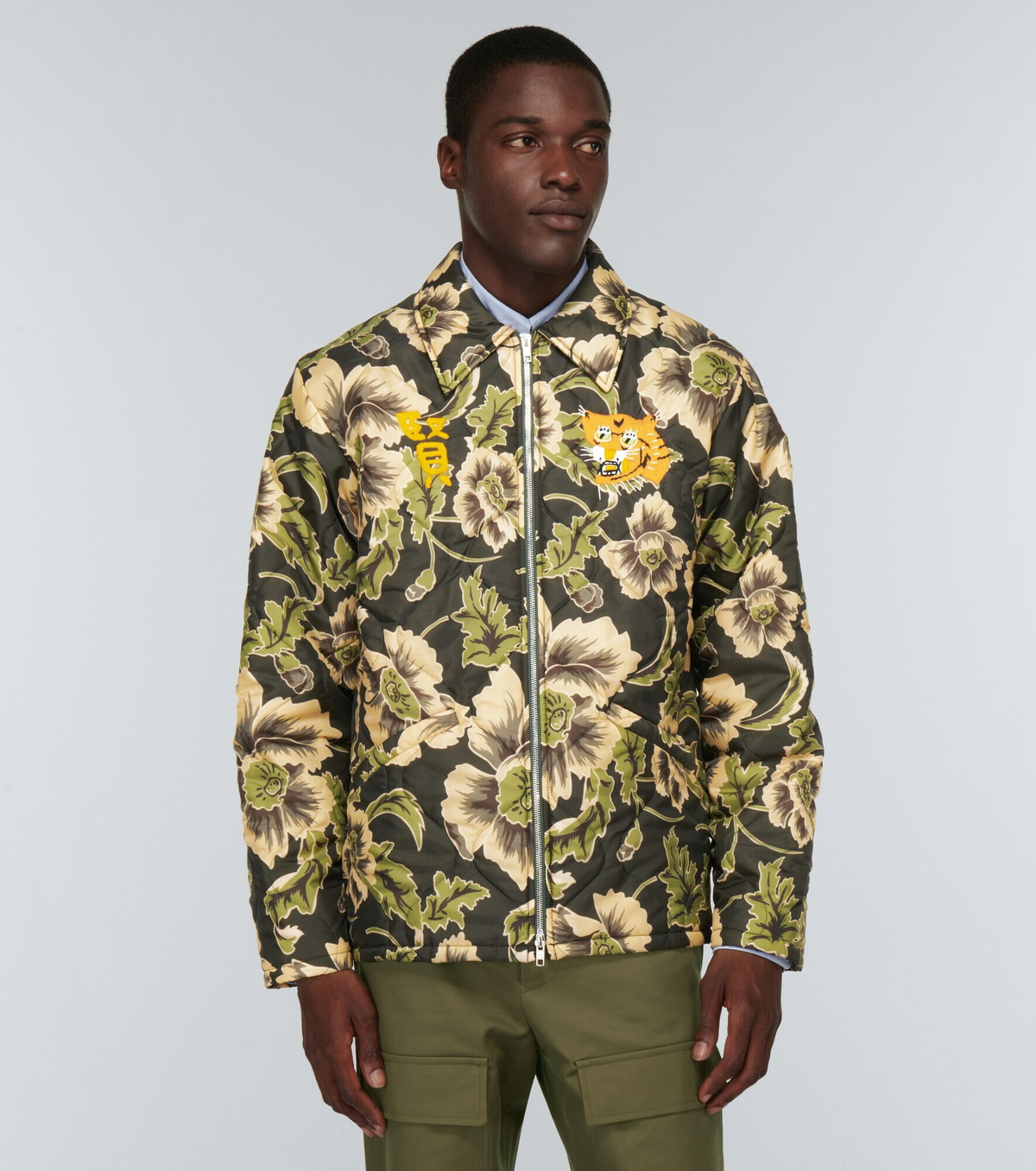 Kenzo - Printed padded jacket Kenzo
