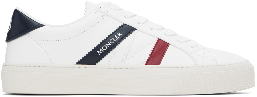 Moncler White Monaco 2 Sneakers Moncler