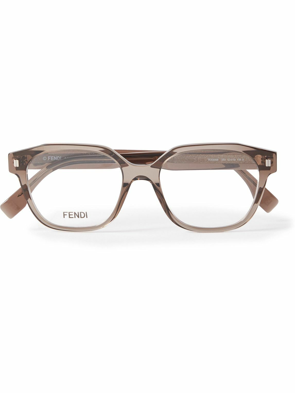 Fendi - D-Frame Acetate Optical Glasses Fendi