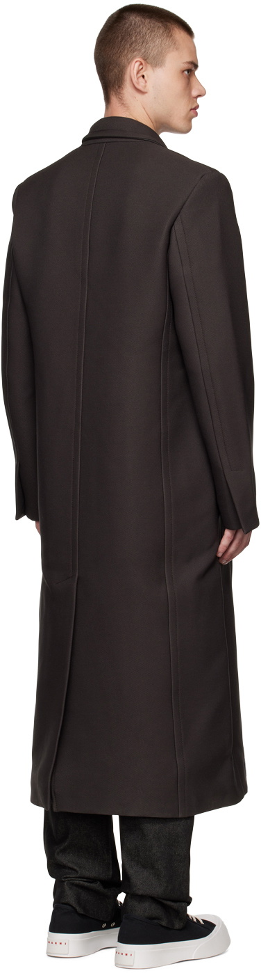 SUNNEI Brown Tailored Coat Sunnei