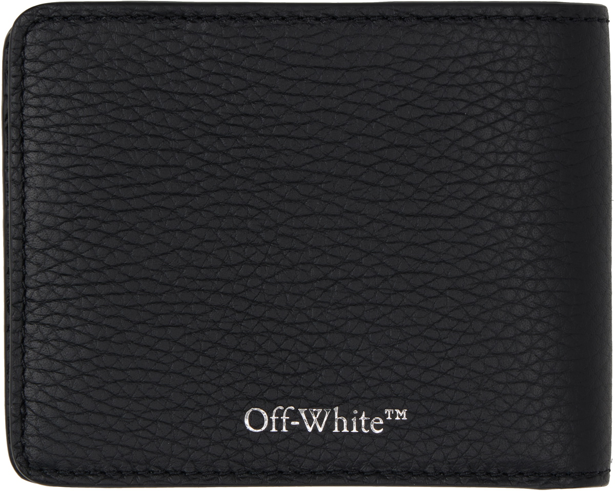 Off-White Black 3D Diag Bifold Wallet Off-White