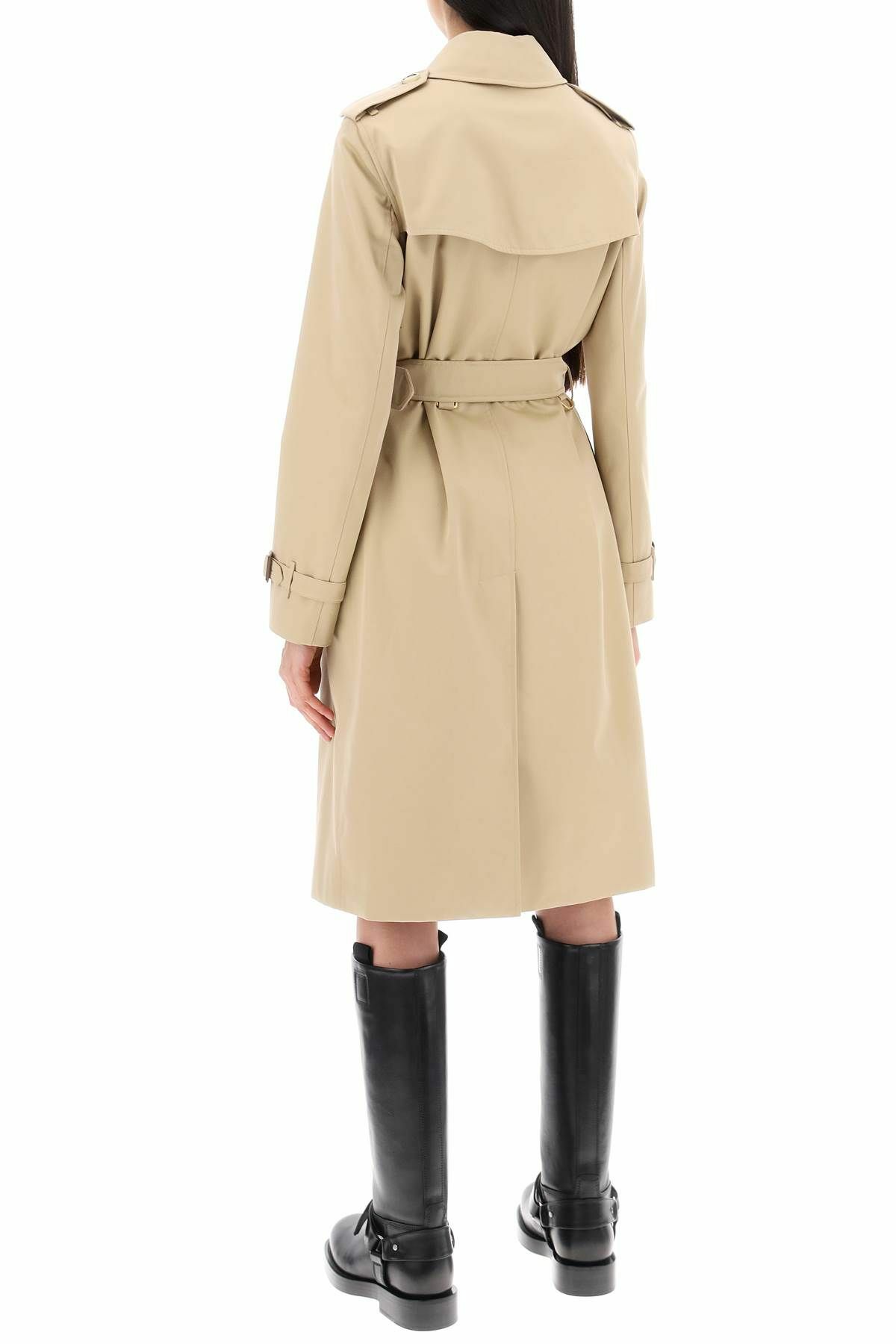 BURBERRY mid-length kensington heritage trench coat Beige Burberry