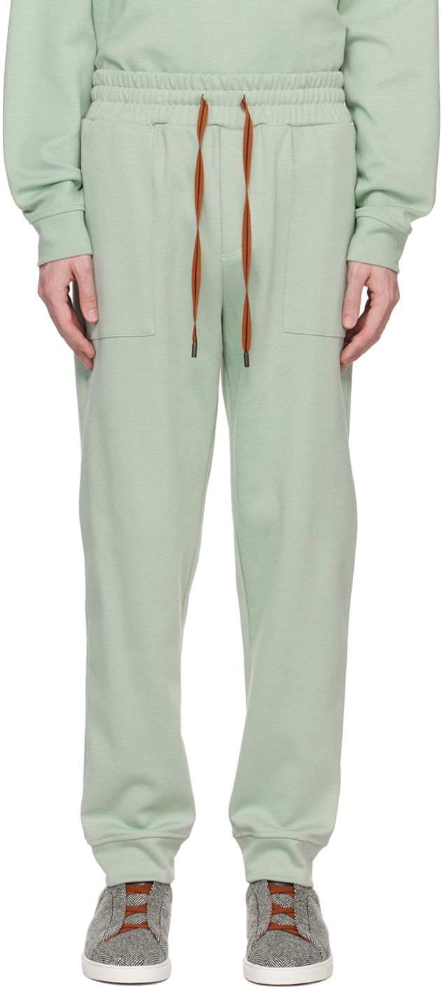 ZEGNA Green Essential Lounge Pants Zegna