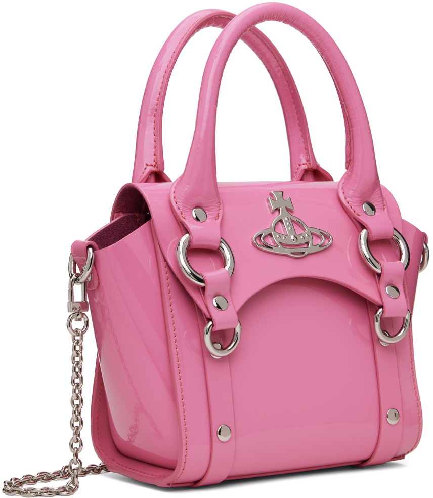 Vivienne Westwood Pink Mini Betty Chain Bag Vivienne Westwood