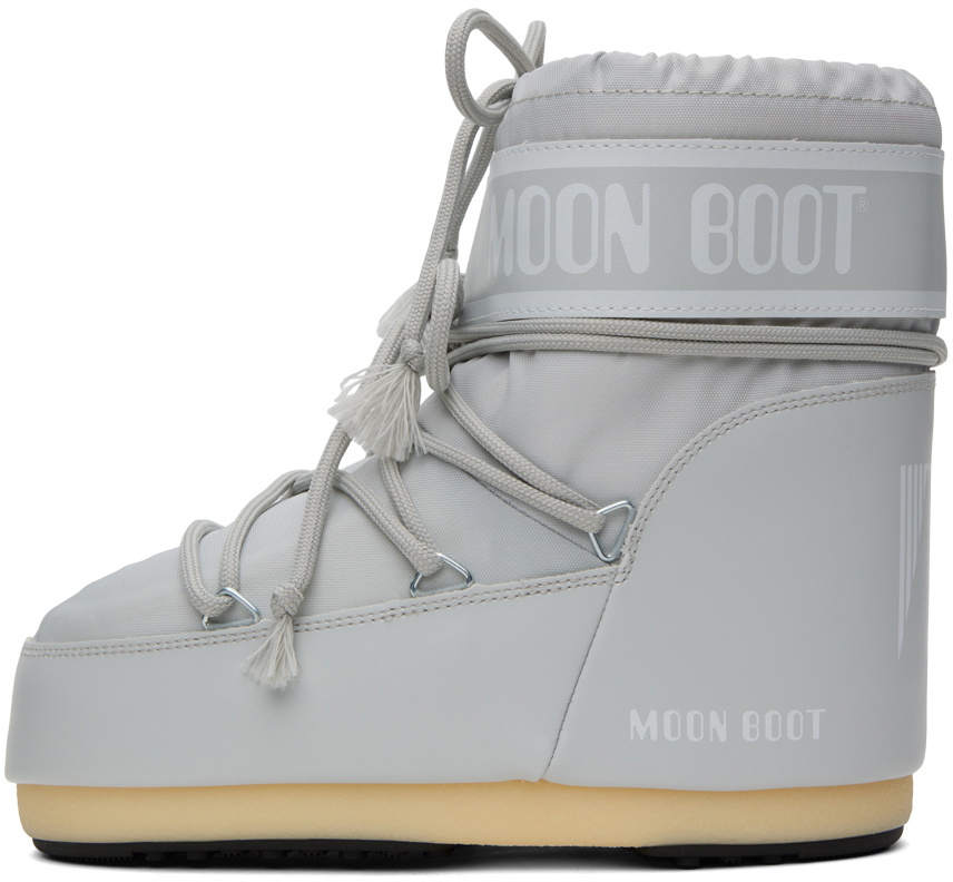 Moon Boot Gray Icon Low Boots Moon Boot