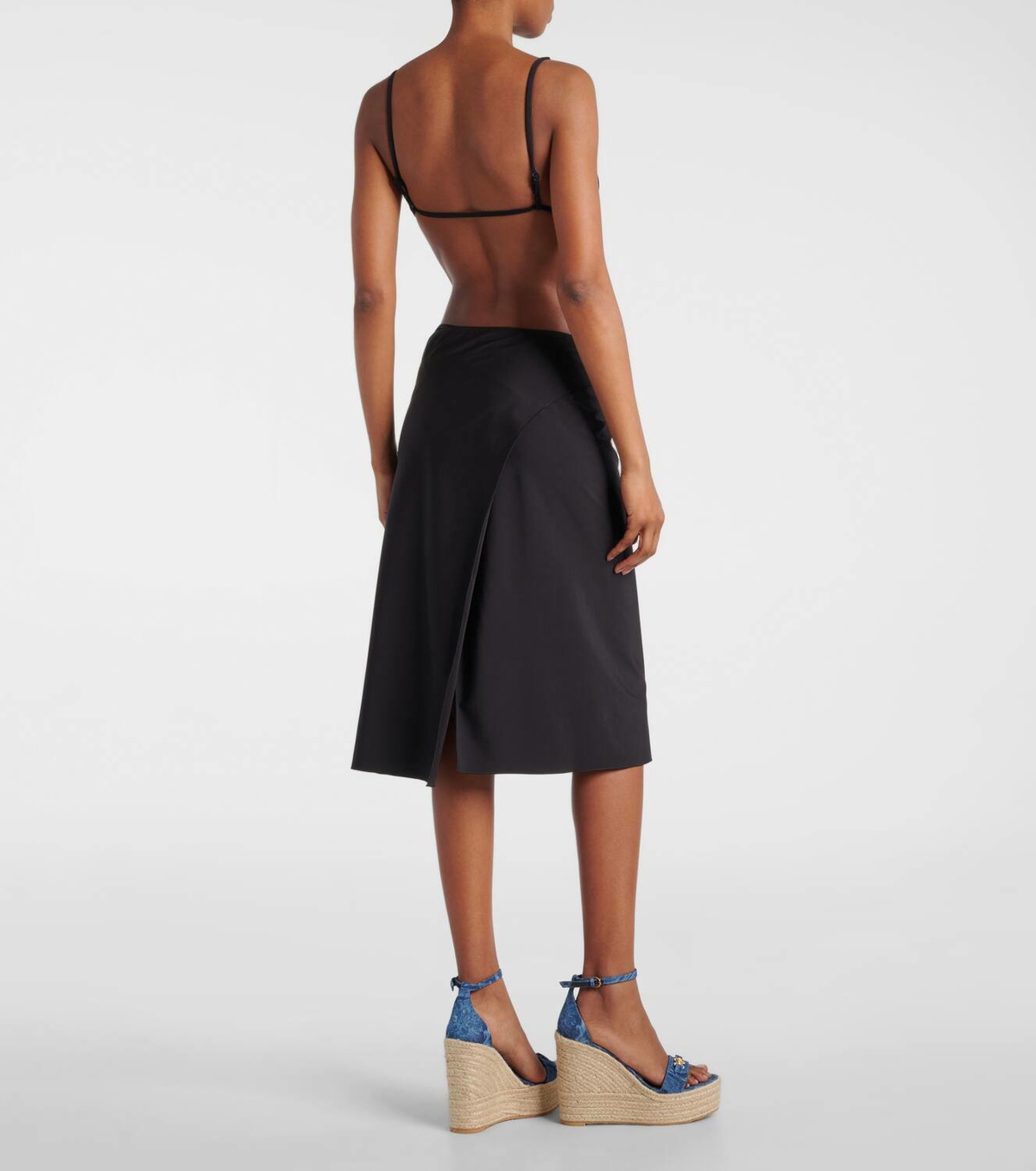 Versace Medusa jersey beach cover-up Versace