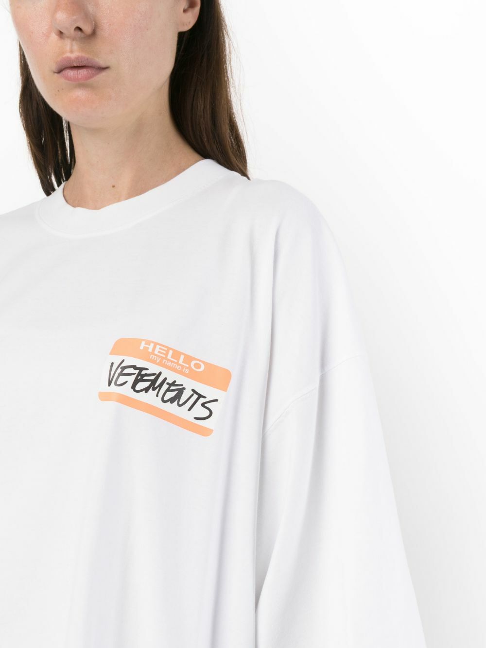 VETEMENTS - My Name Is Vetements Cotton T-shirt Vetements