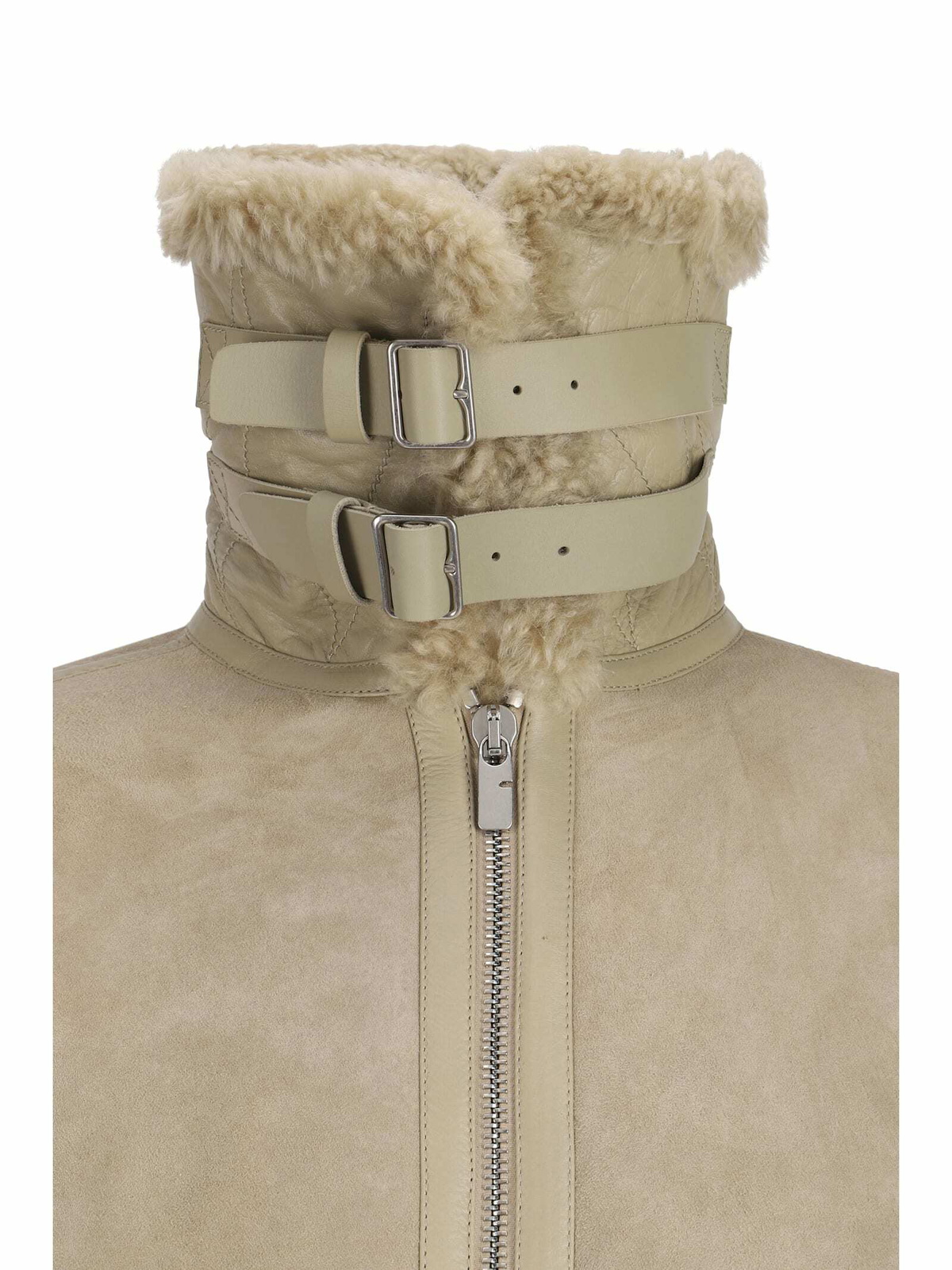 Burberry Shearling Zip-up Jacket Burberry