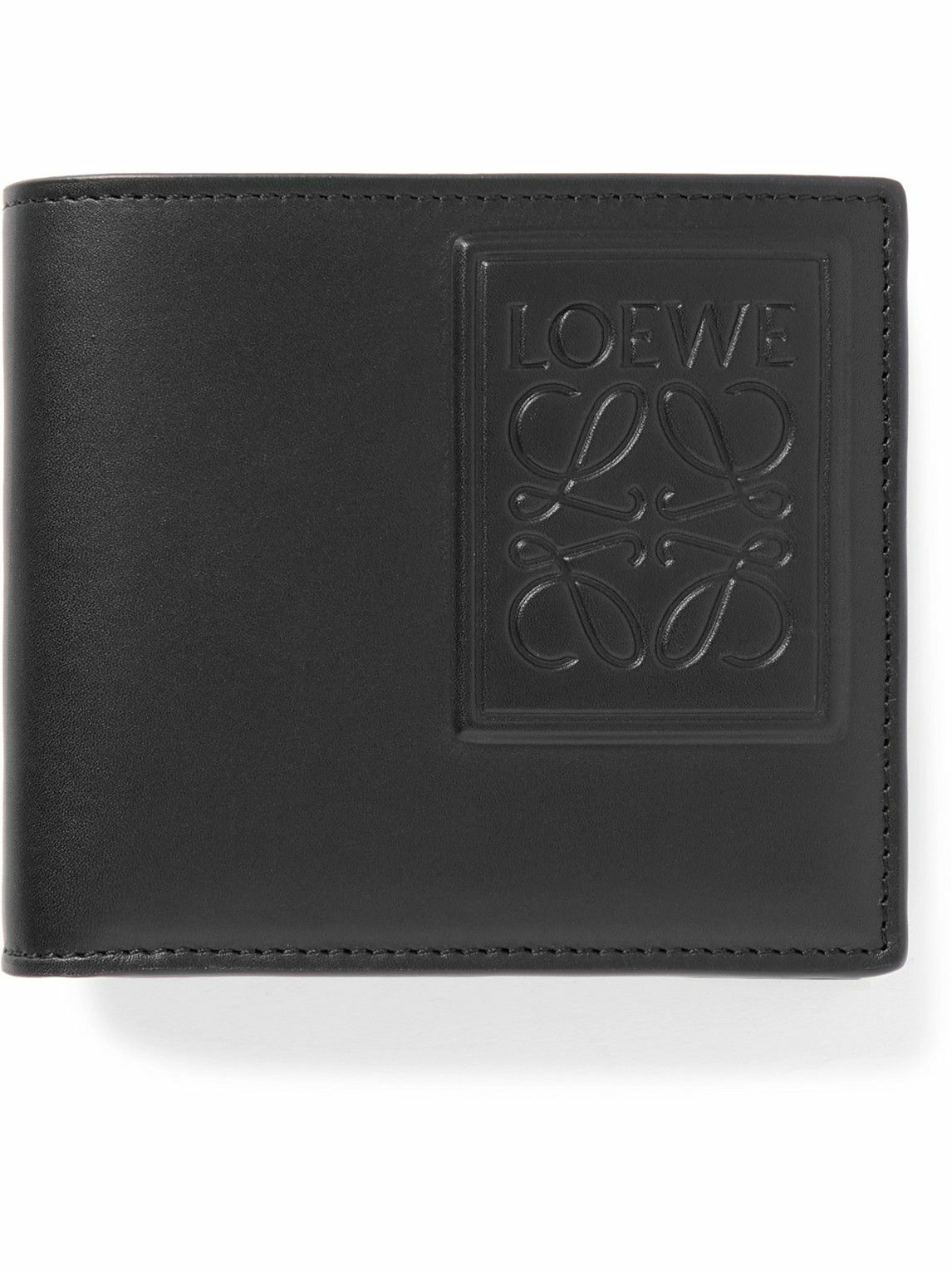 LOEWE - Logo-Embossed Leather Billfold Wallet Loewe