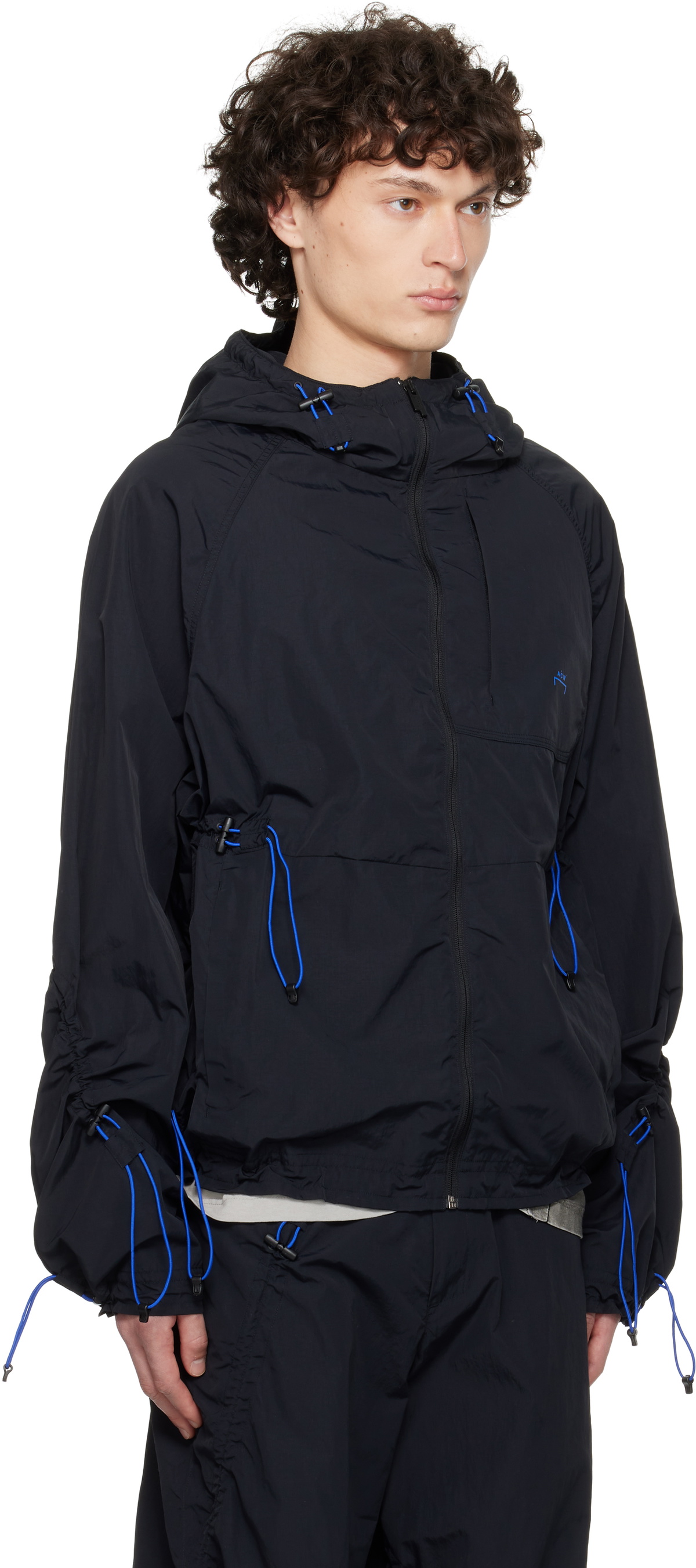 A-COLD-WALL* Black Balfron Windbreaker Jacket A-Cold-Wall*