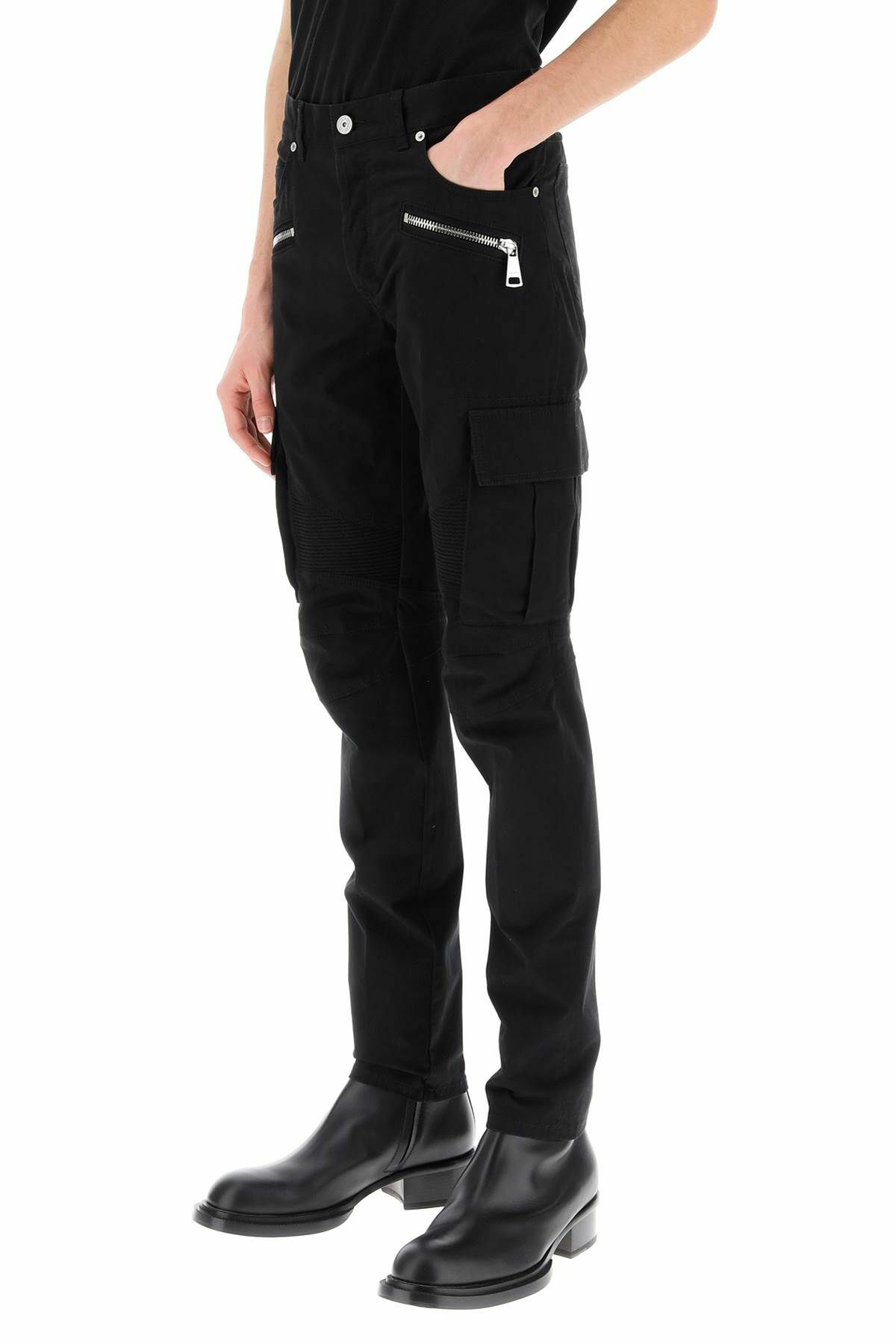 BALMAIN tapered cargo pants Black Balmain