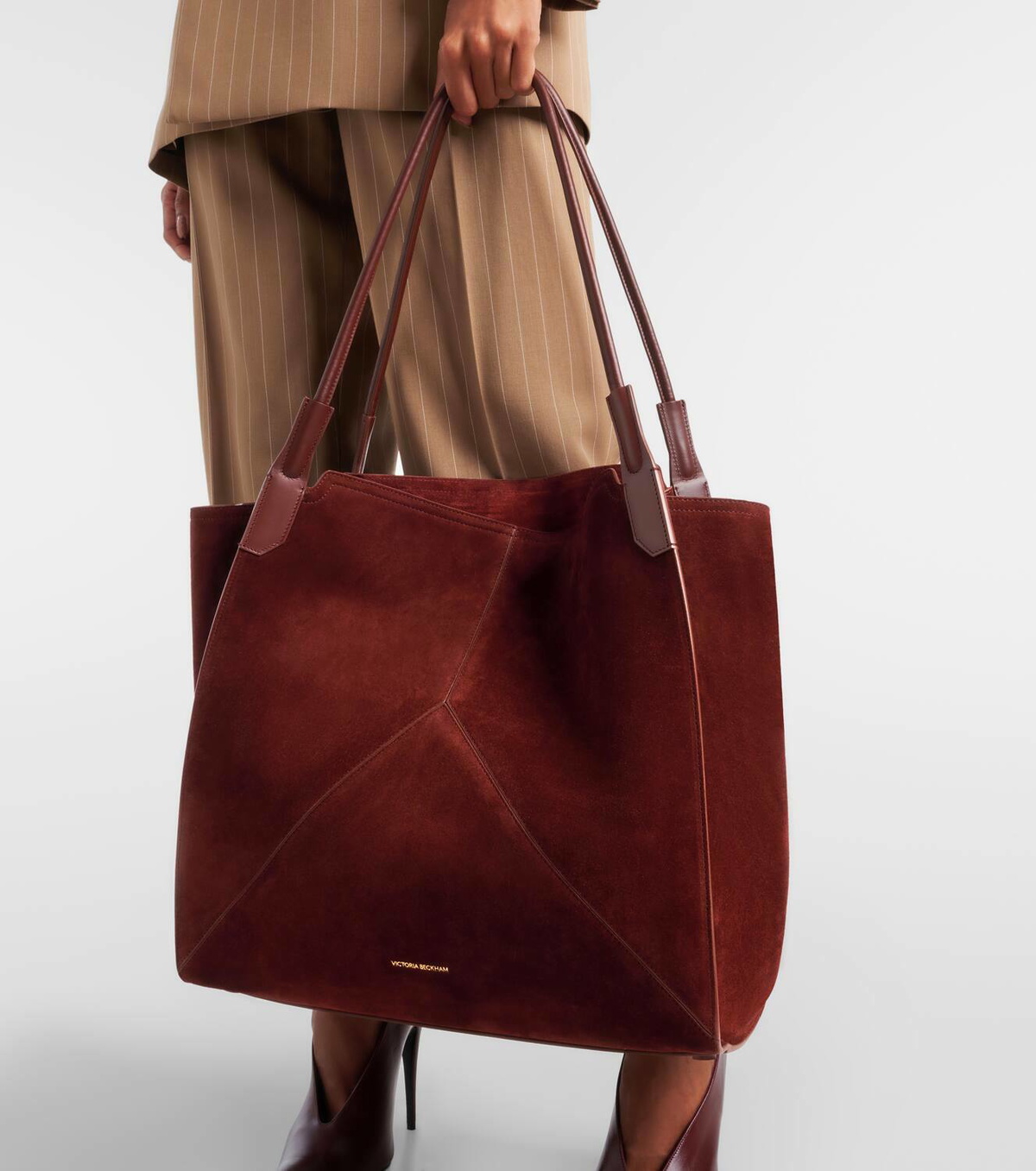 Victoria Beckham Victoria Large suede tote bag Victoria Beckham