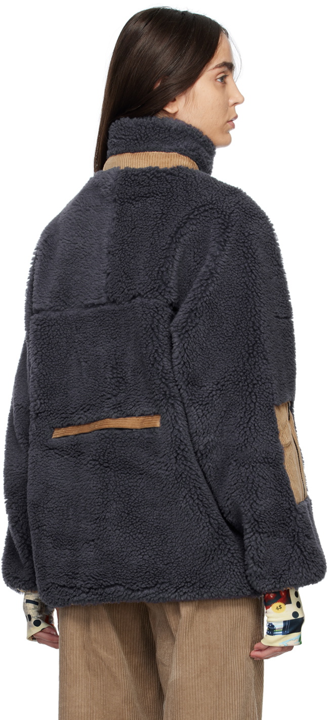 Sandy Liang Gray Rooney Jacket Sandy Liang