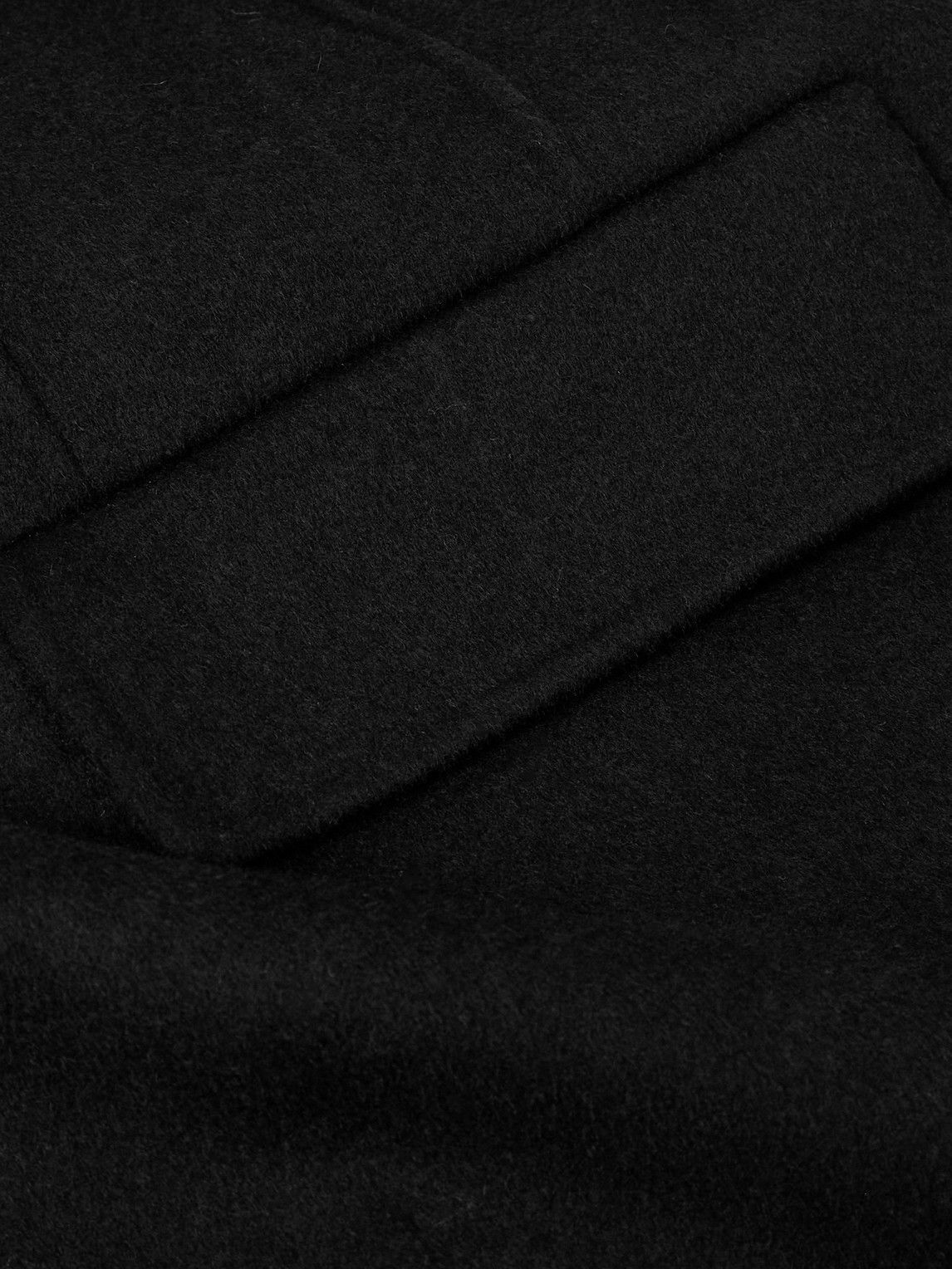 Acne Studios - Dojack Double-Breasted Wool-Felt Coat - Black Acne Studios