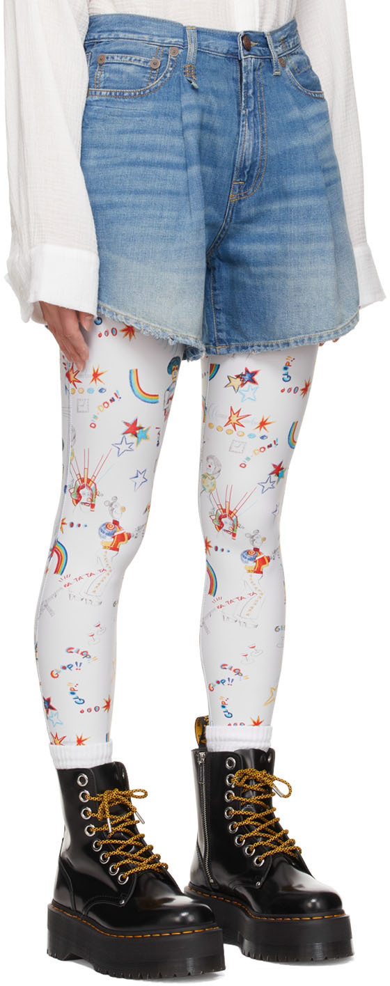 R13 Blue Damon Shorts R13