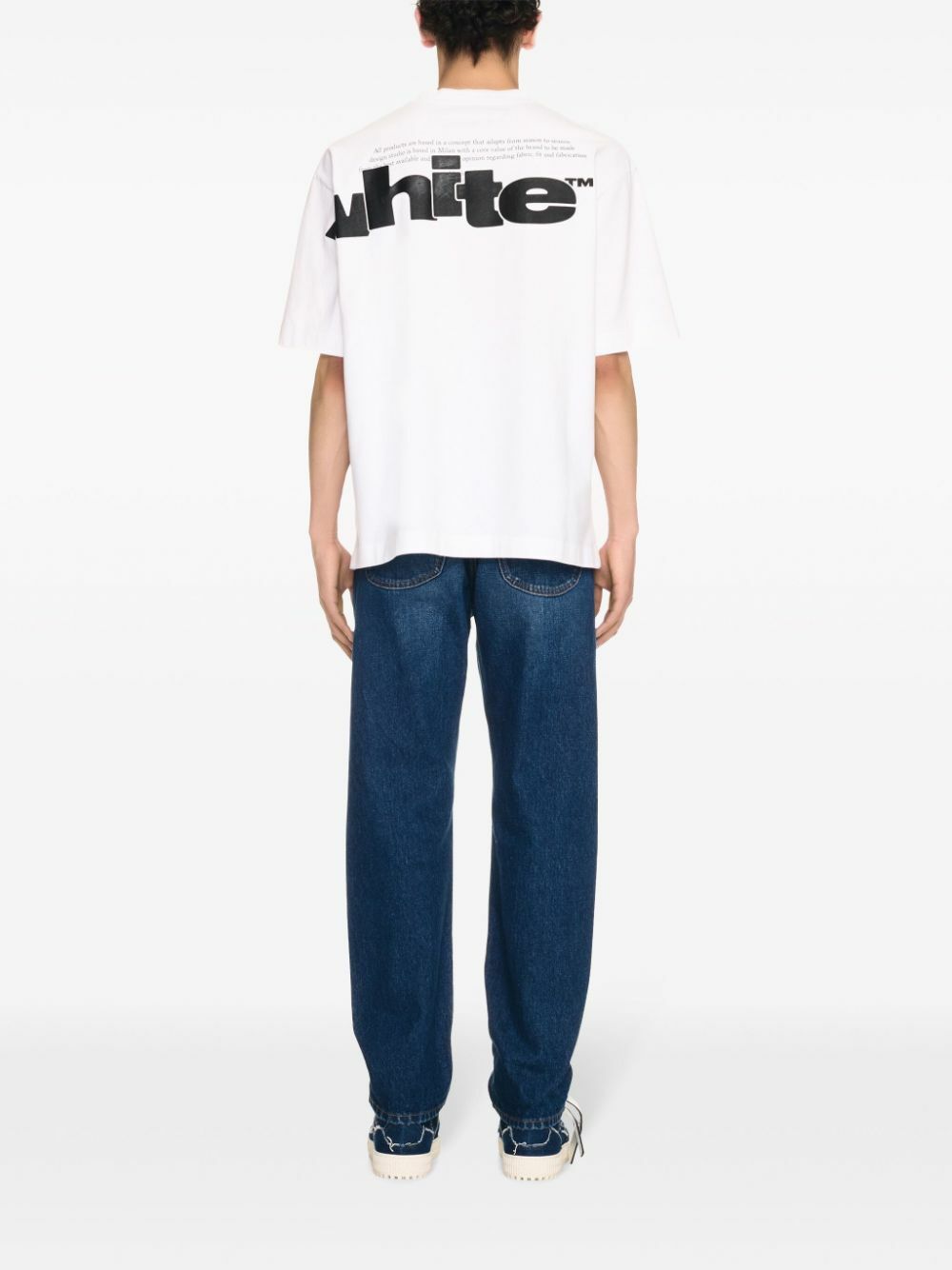 OFF-WHITE - Script Jeans Off-White