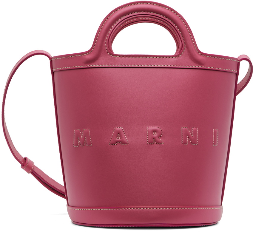 Marni Pink Mini Tropicalia Bag Marni