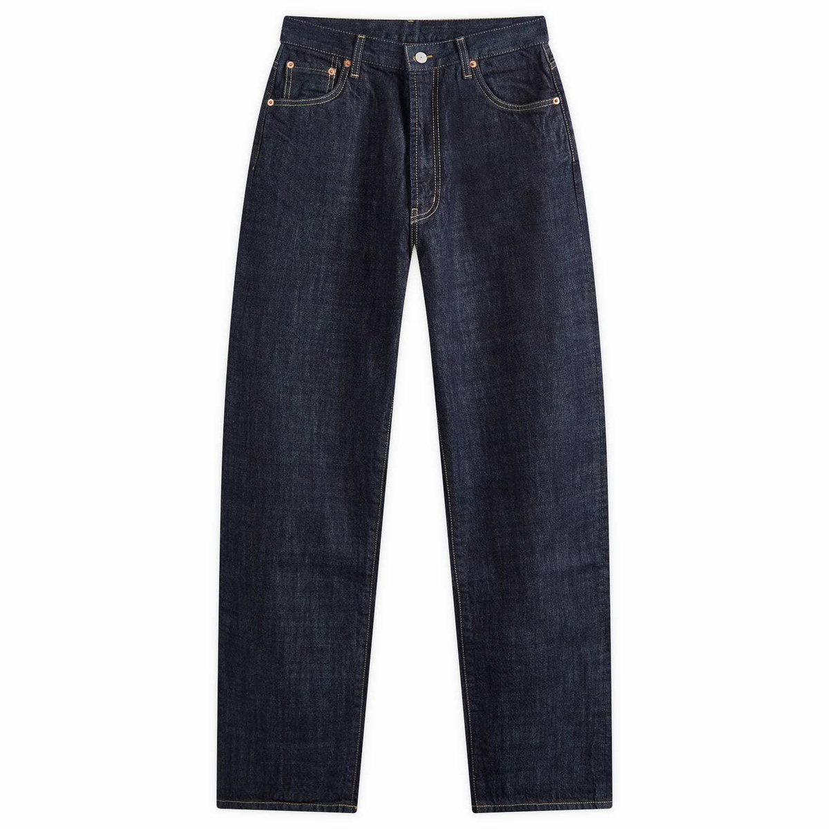 Uniform Bridge Men's Selvedge Denim Jeans in Indigo Uniform Bridge