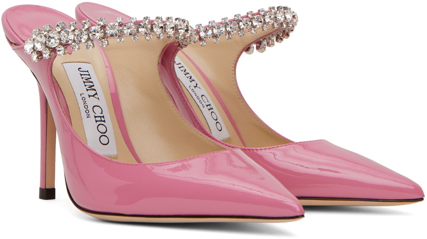 Jimmy Choo Pink Bing 100 Heels Jimmy Choo