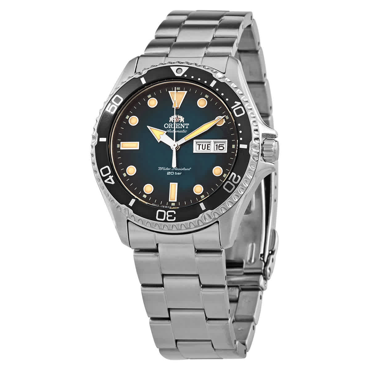 Orient Diver Automatic Green Dial Mens Watch RA-AA0811E19B Orient