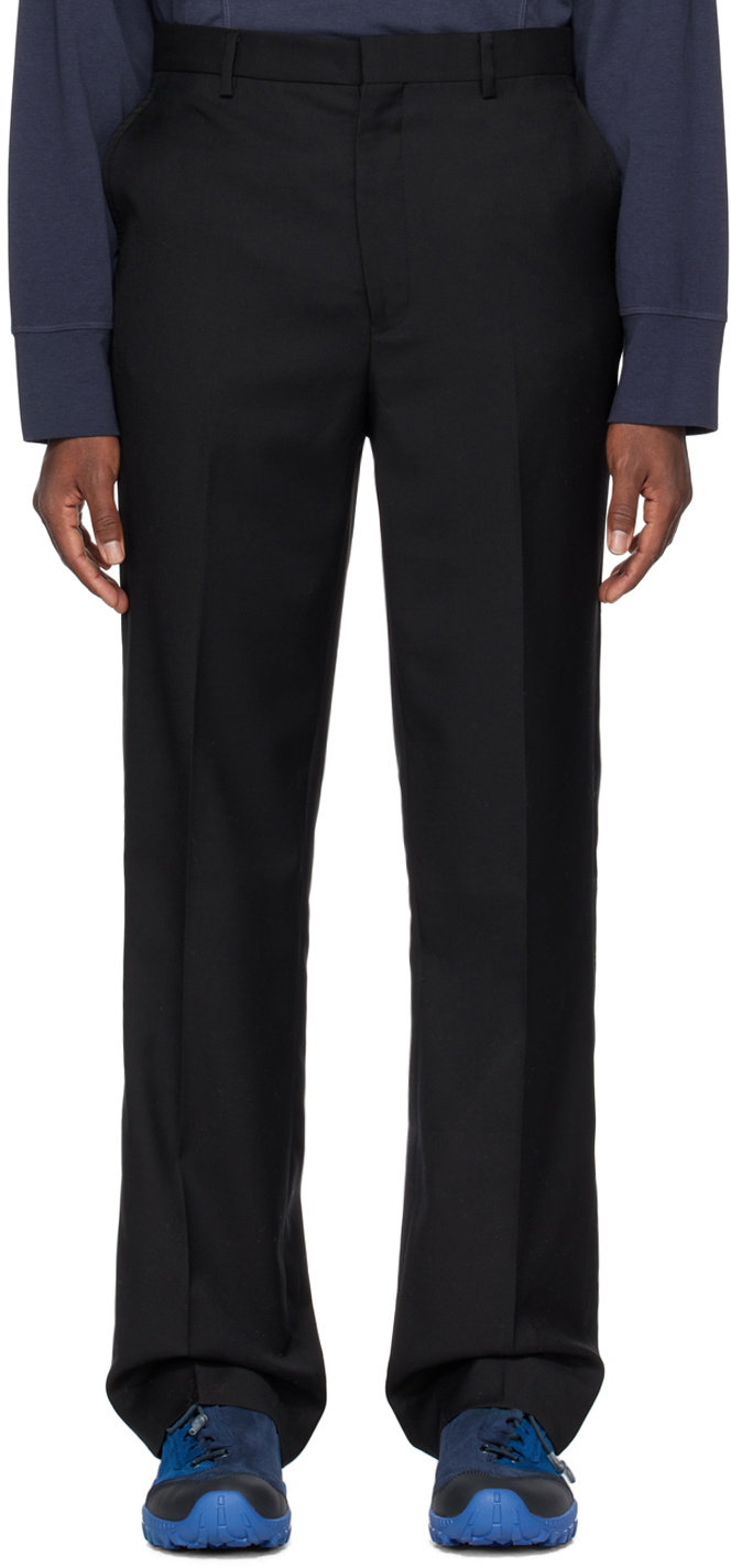 WYNN HAMLYN Black Partner Trousers Wynn Hamlyn